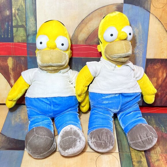 The Simpsons | Toys | Homer Simpson Plush Dolls Stuffed Animals The ...